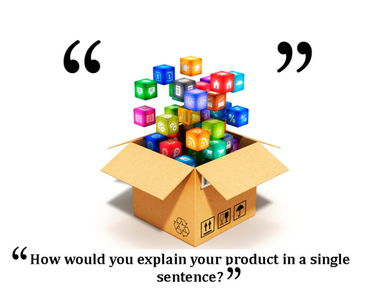 How to describe your product in a single sentence?